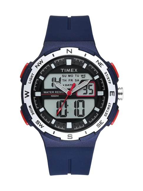 Timex Men Grey Analog & Digital Watch
