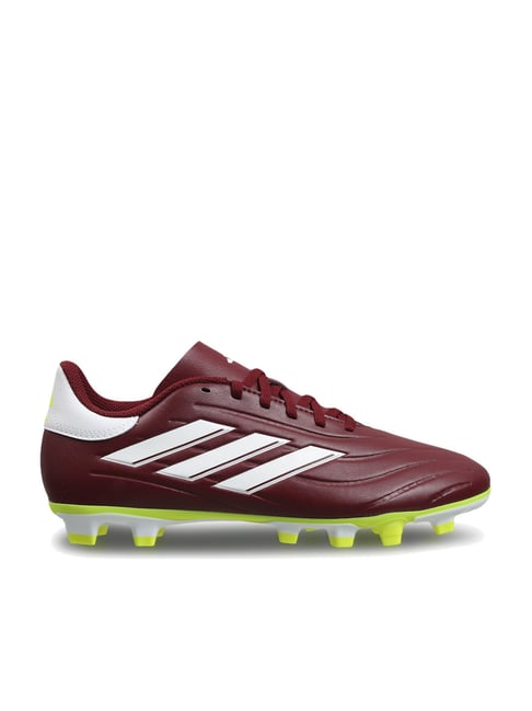 Adidas Men's COPA PURE 2 CLUB FxG Maroon Football Shoes - Price History