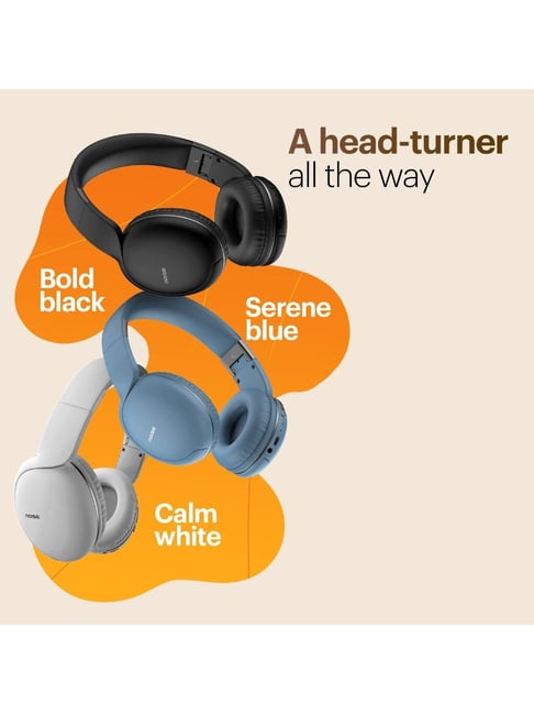 Noise Two Wireless On-Ear Headphones with 50 Hours Playtime, Low ...