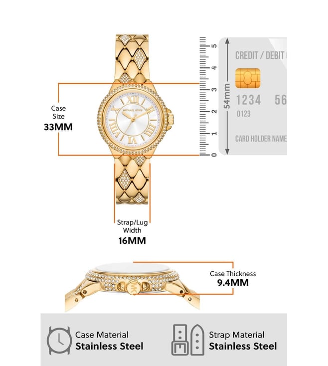 Buy Michael Kors MK4801 Camille Analog Watch for Women Online @ Tata ...