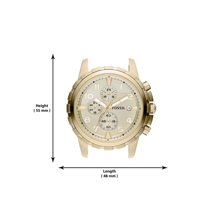 Buy Fossil FS4867 Dean Analog Watch for Men Online @ Tata CLiQ Luxury