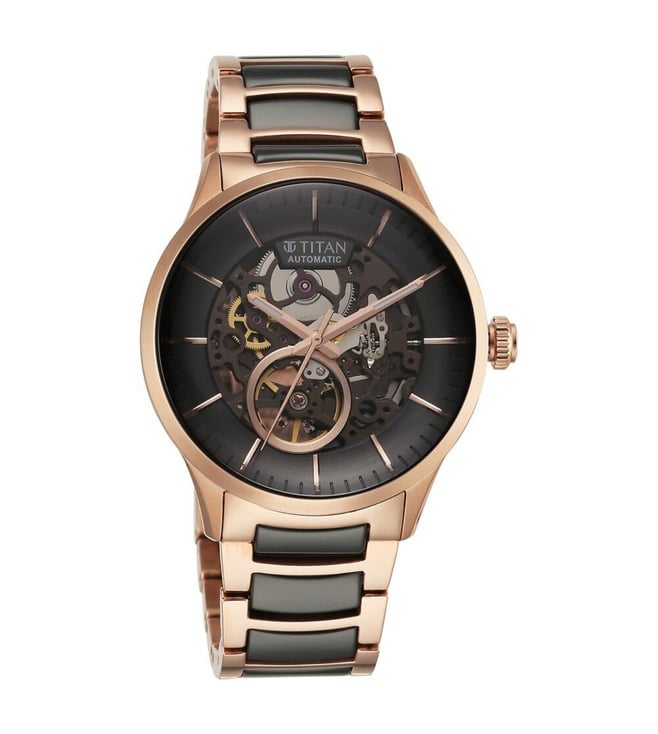 Buy Titan 90174KD03 Classique Automatic Watch for Men Online @ Tata ...