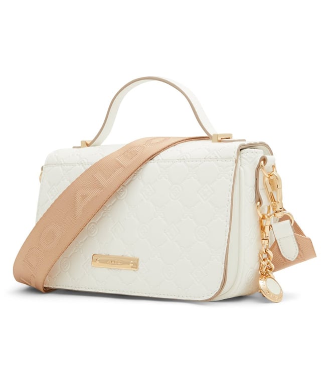 Aldo White Dallanna Medium Cross Body Bag