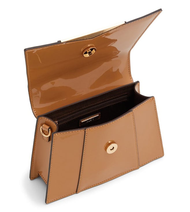 ALDO Brown Meaghan Medium Satchel