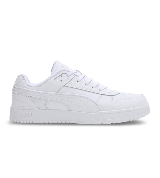Buy Puma Men's Court Shatter Low White Sneakers Online @ Tata CLiQ Luxury