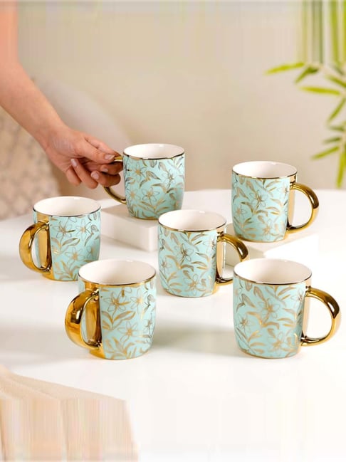 Buy Nestasia Floral Coffee Mugs Set Of 6 at Best Price Tata CLiQ