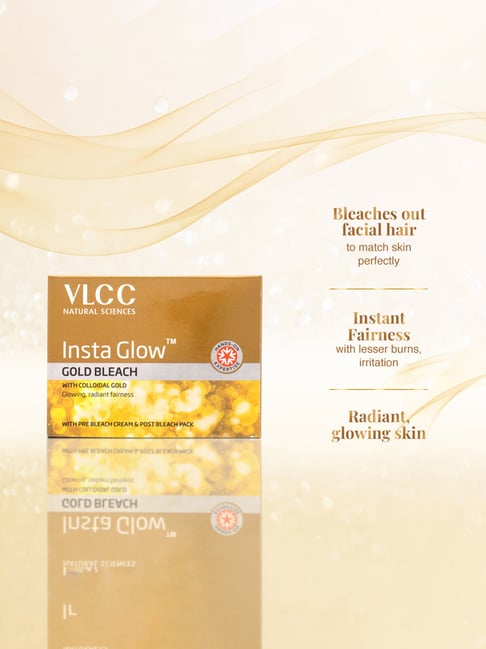 VLCC Insta Glow Gold Bleach - Pack of 3