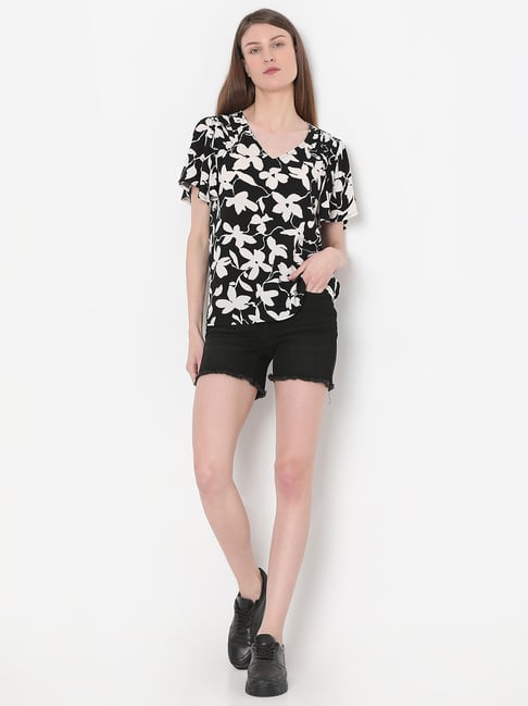 Women's Clothing Vero Moda Western wear Black & White Tops and T-shirts ...