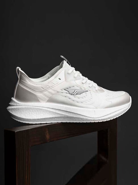 Red Tape Men's Drift + Snow White Running Shoes - Price History