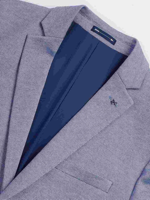 Blue Jackets & Blazers by Arrow for Men