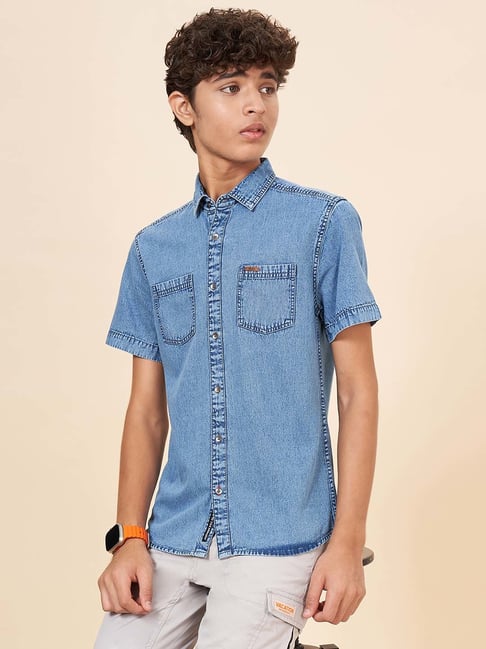 Coolsters by Pantaloons Boys Clothing Shirts with Cotton Material for kids