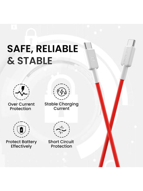 Portronics Konnect Link C Square 100W Type C to Type C Fast Charging PD ...