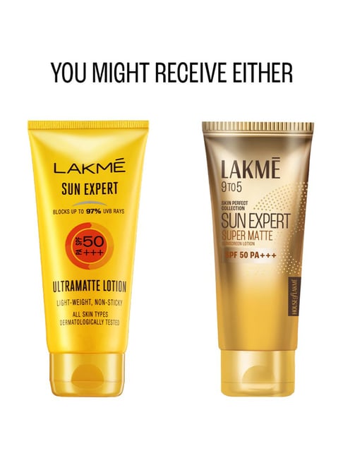 Buy Lakme 9 To 5 Skin Perfect Collection Sun Expert Tint Hint Sunscreen ...