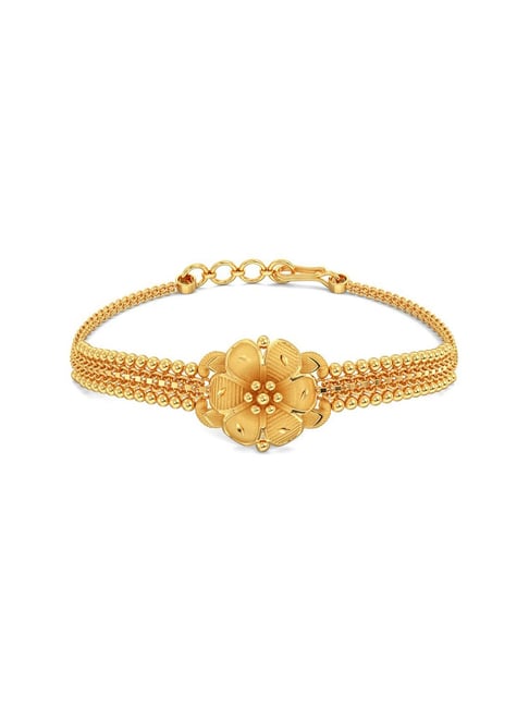 Buy Joyalukkas 22k Floral Chain Bracelet for Women Online At Best Price @ Tata CLiQ