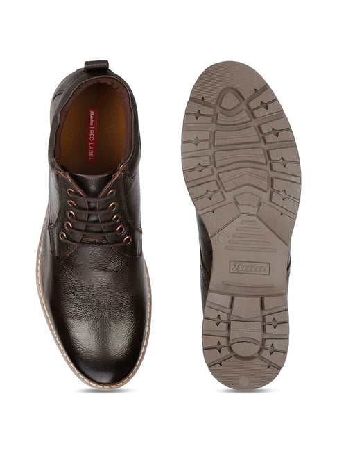 Bata Men Brown Boots