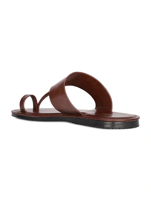 Brown Sandals & Floaters for Men by Bata