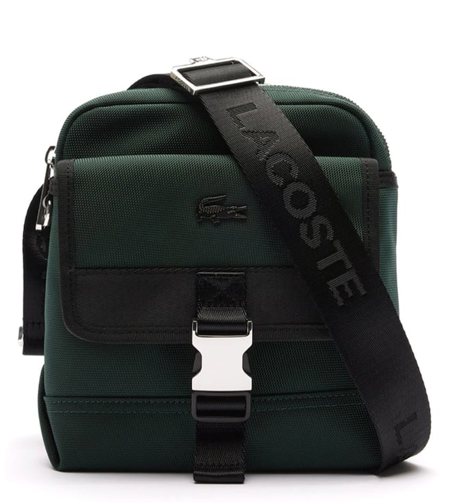 Lacoste Green KOME Medium Camera Bag