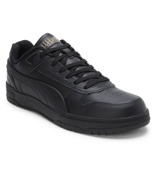 Puma Men's Court Shatter Low Black Sneakers