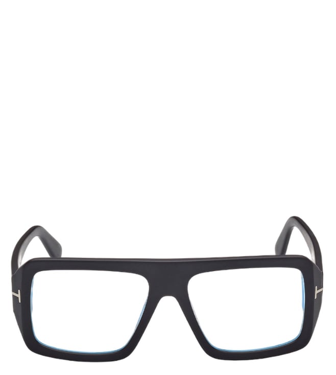 Tom Ford FT5903-B 54 002 Black Square Eye Frames for Men