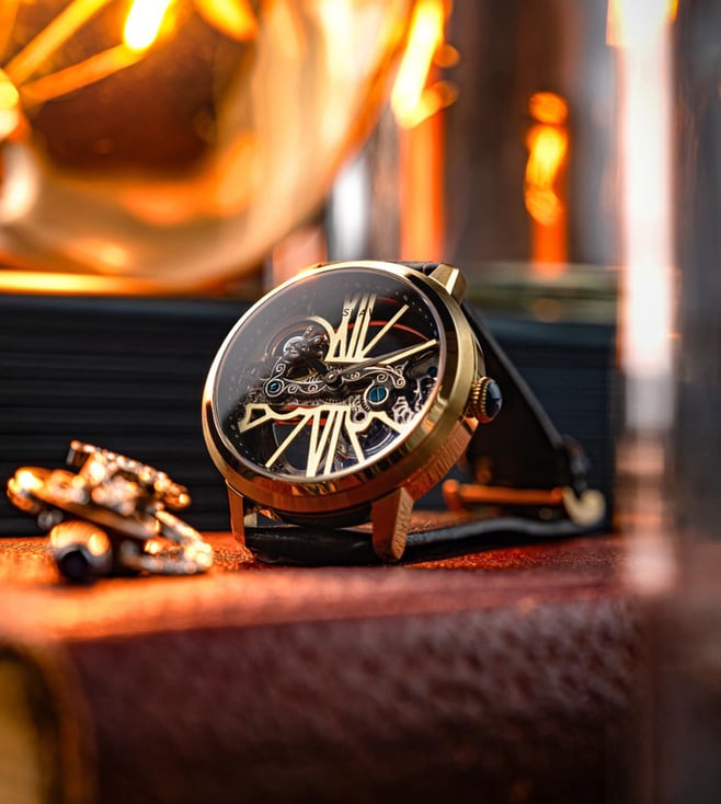 Buy EARNSHAW ES-8287-03 Cornwall Bridge Automatic Watch for Men Online ...