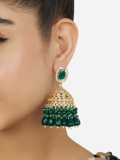 Zaveri pearls earrings jhumka store