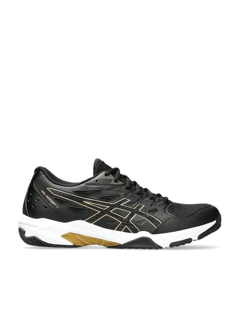 Buy Asics Men s GEL ROCKET 11 Black Indoor Court Shoes for Men at Best Price Tata CLiQ