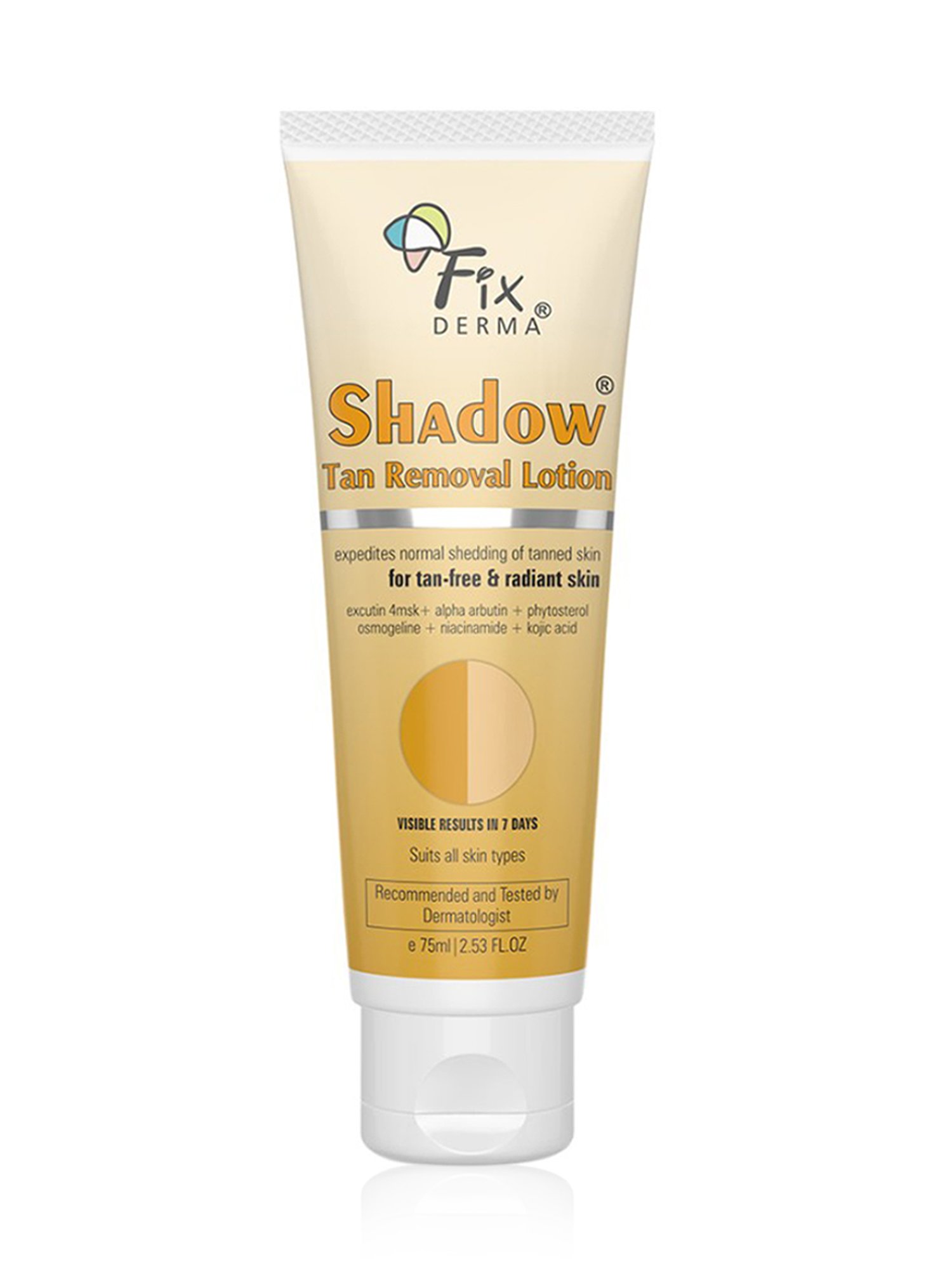Fixderma Shadow Tan Removal Lotion - 75 ml