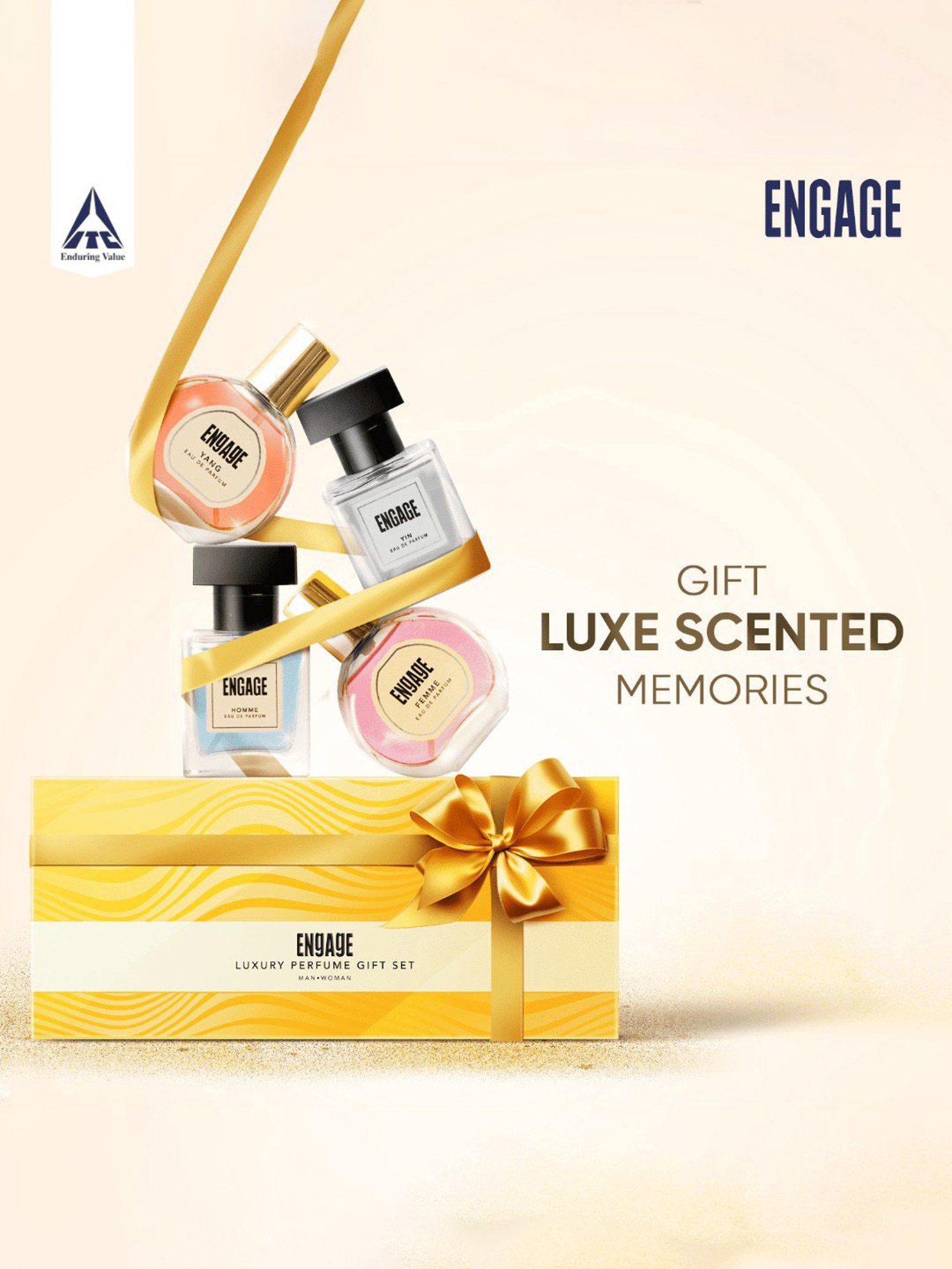 Engage Luxury Perfume Gift Set for Unisex