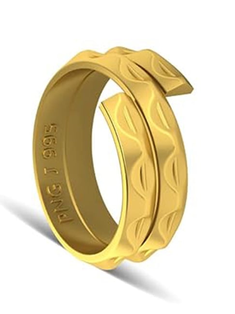 Buy P.N.Gadgil Jewellers 24K (995) Yellow Gold 5 gms Vedhani Ring ...