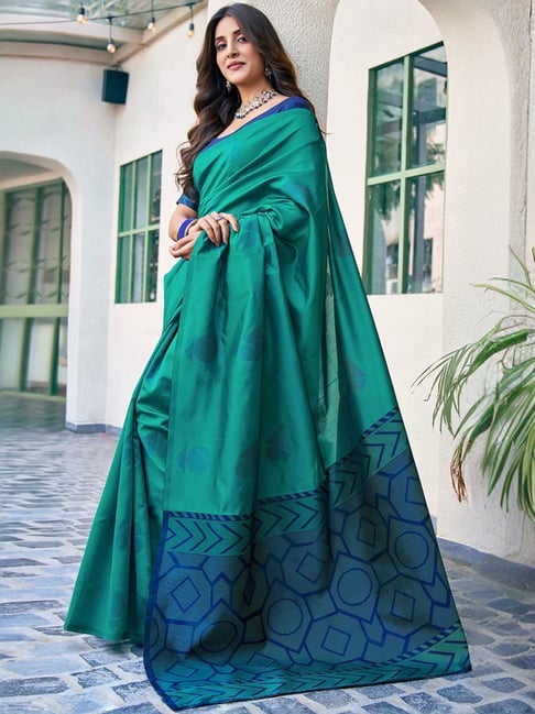 Women's Clothing Satrani Ethnic Wear Sarees and Lehenga Sets with Silk ...