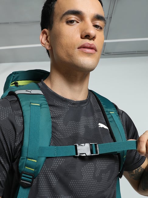 Buy Puma Varsity Green Solid Rucksack Online At Best Price @ Tata CLiQ