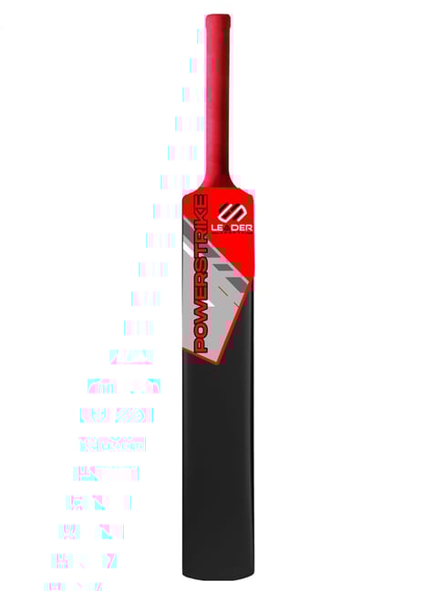 Leader Sportz Heavy Plastic Powerstrike Cricket Bat (Red) Size - Free ...