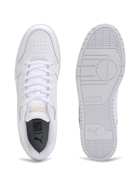 Puma Men Ivory Sneakers