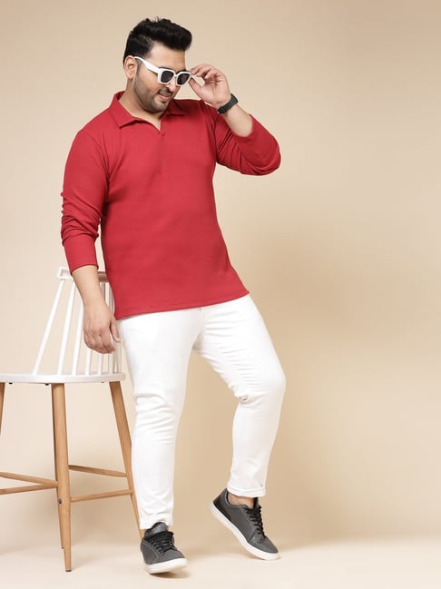Rigo Men T-shirts & Polos in Waffle Knit