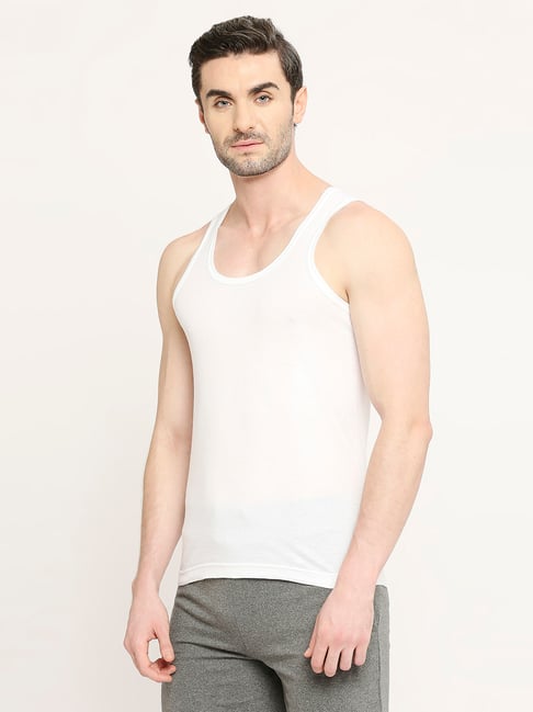 Vests by VIP in White for Men