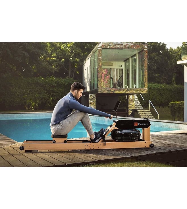 Buy Flexnest The Flexrower+ Black Rowing Machine Online @ Tata CLiQ Luxury