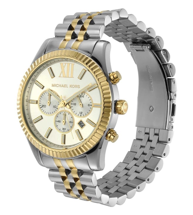 Buy MICHAEL Michael Kors MK8344 Lexington Chronograph Watch for Men ...