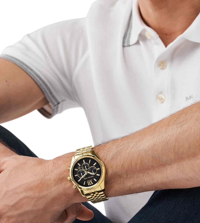 Buy MICHAEL Michael Kors MK8286 Lexington Chronograph Watch for Men ...