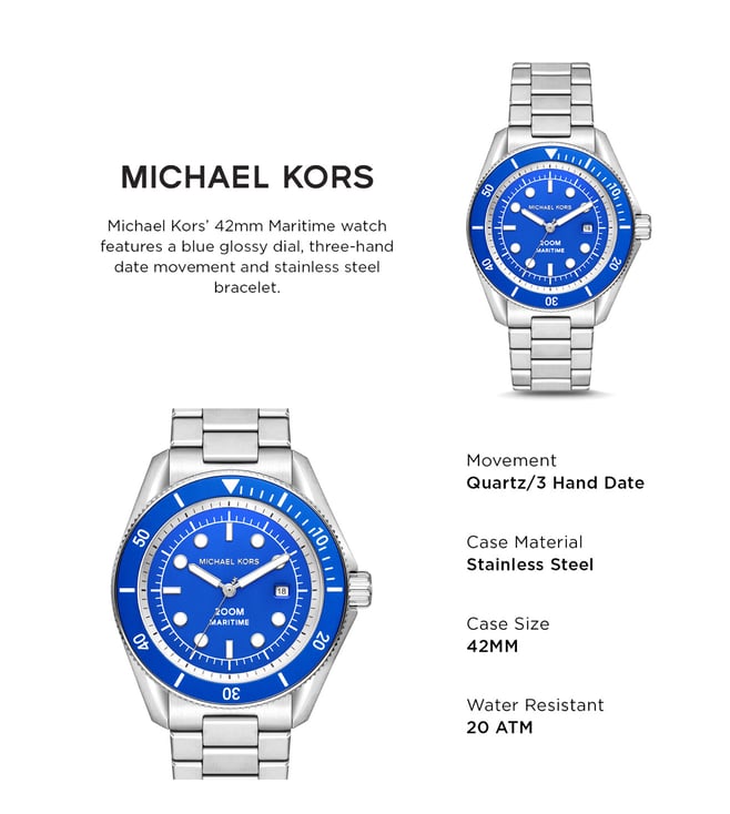 Buy Michael Kors MK9160 Maritime Analog Watch for Men Online @ Tata ...
