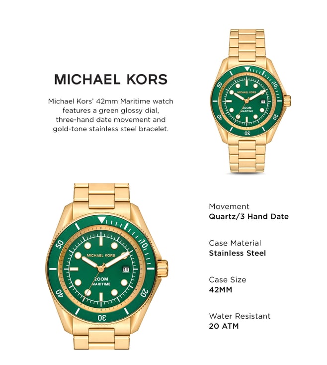 Buy Michael Kors MK9162 Maritime Analog Watch for Men Online @ Tata ...