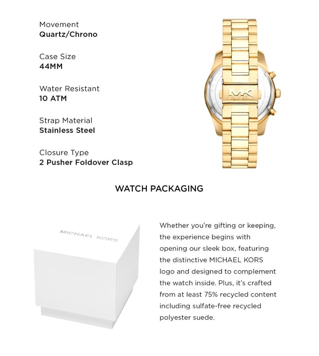 Buy Michael Kors MK9153 Lexington Chronograph Watch for Men Online ...