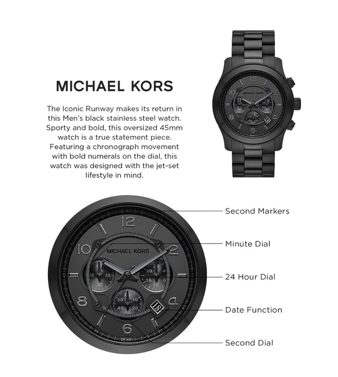 Buy Michael Kors MK9073 Runway Analog Watch for Men Online @ Tata CLiQ ...
