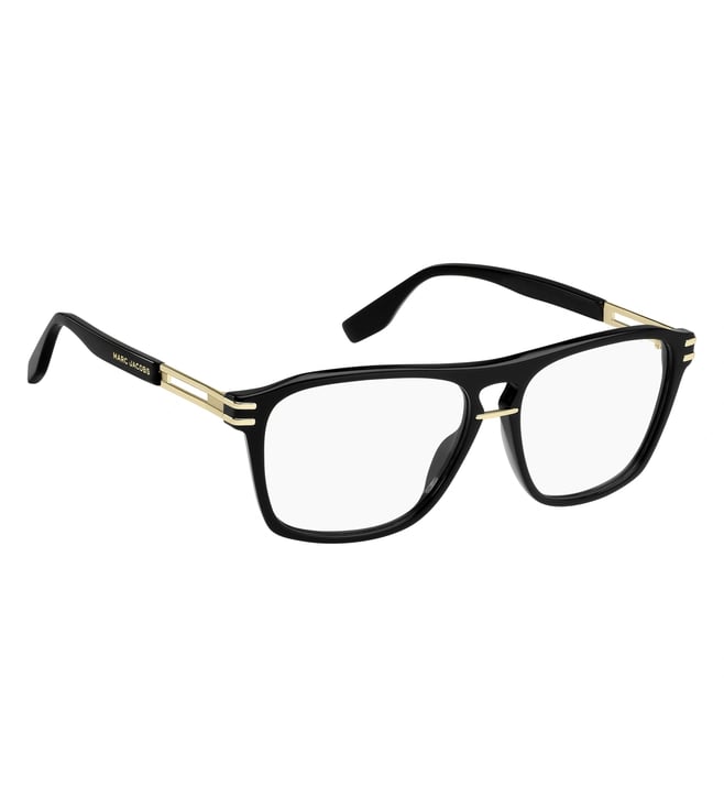 Marc Jacobs 679 807 5614 Black Square Eyewear Frames for Men