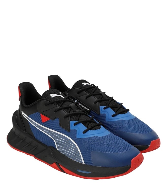 Puma Unisex Black & Pro Blue BMW M Motorsport Maco 2.0 Driving Shoes