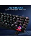 Portronics Hydra 10 Wireless Mechanical Gaming Keyboard (Black)