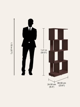 Godrej wooden bookshelf store