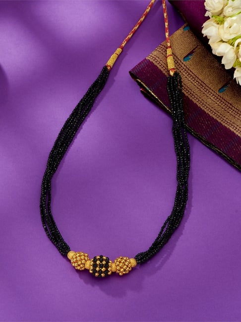 Buy P.N.Gadgil Jewellers 47KT 916 Gold Thushi Necklace For Women Online At Best Price Tata CLiQ