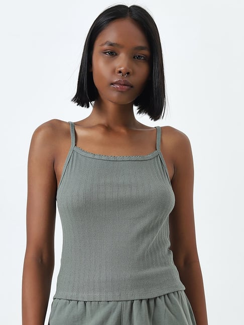 Cotton knit camisole store