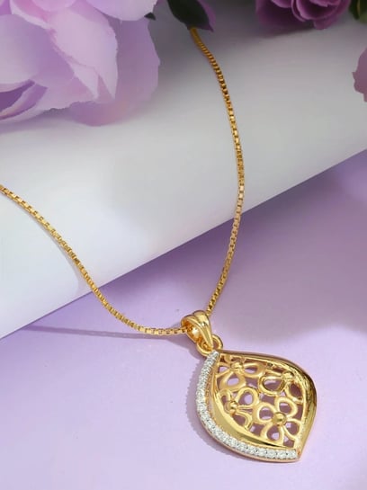 Buy Malabar Gold and Diamonds 22k 916 BIS Yellow Gold Pendant Online At Best Price Tata CLiQ