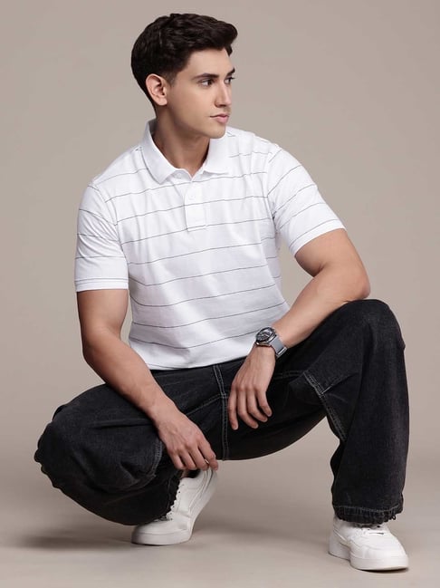 Burnt Umber Men T-shirts & Polos in Cotton